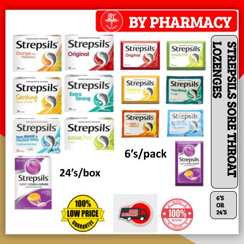 Strepsils Soothing Sore Throat Lozenges (Packet / Box) | Shopee Malaysia