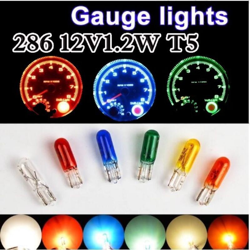 T5 (4191)Bulb Meter Cluster Dashboard Motorcycle A/C Aircond ... T5 (4191)Bulb Meter Cluster Dashboard Motorcycle A/C Aircond ...