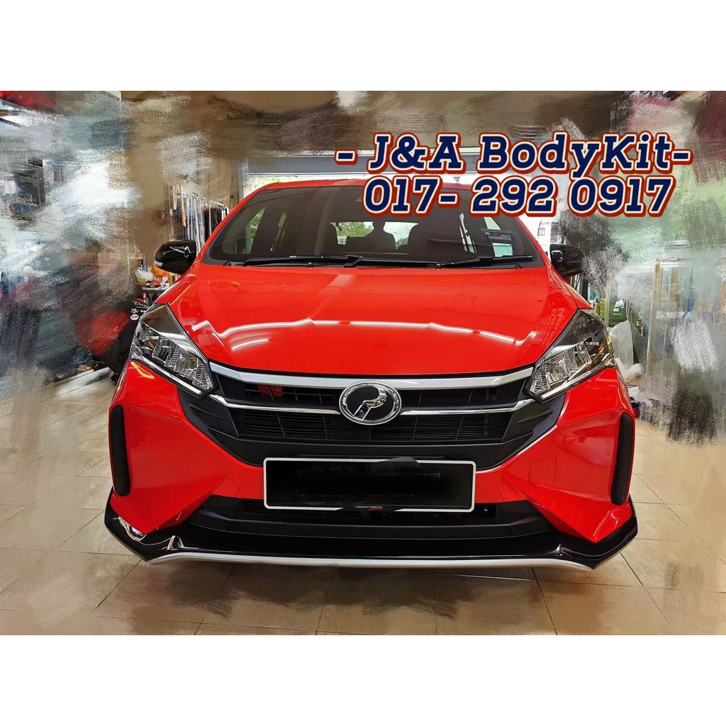 Perodua Myvi Facelift 2022 Full Spec Bodykit With Paint (Front Skirt ...