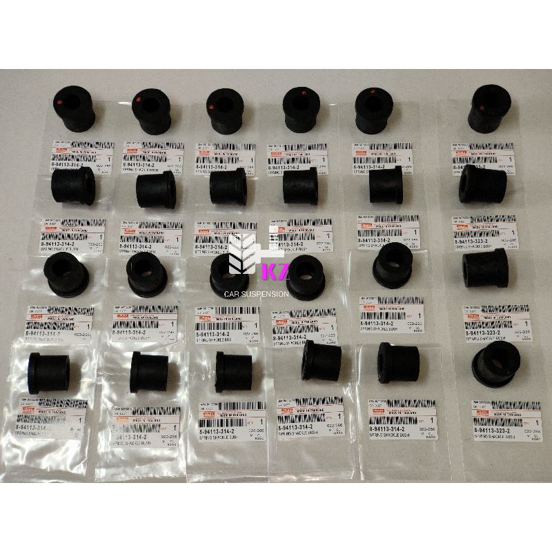 1 SET 20PCS!! ISUZU LORRY NHR FRONT / REAR SPRING BUSH / LEAF SPRING ...