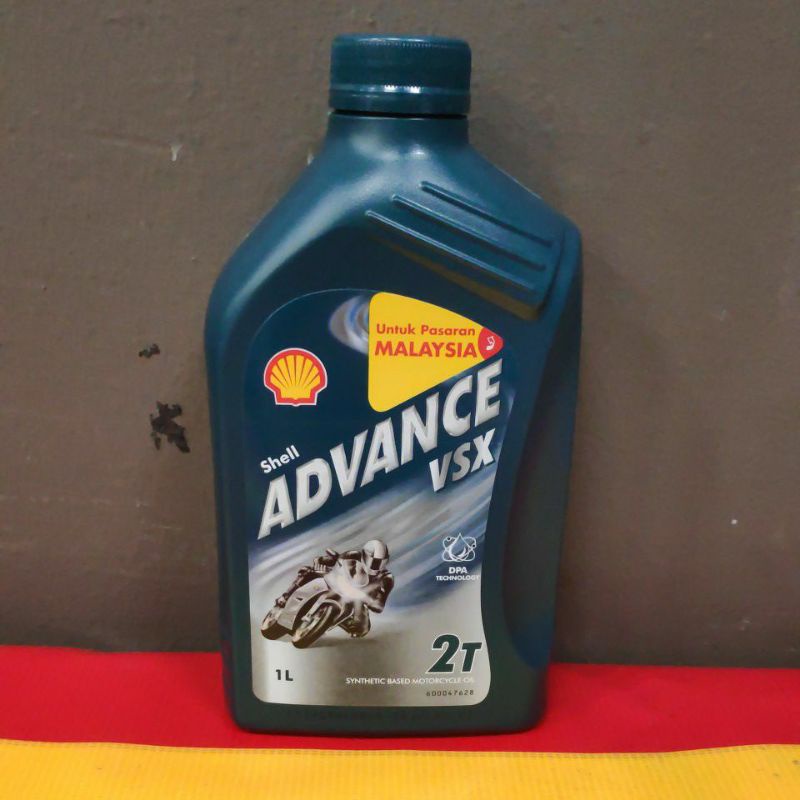 Shell Lubricant Oil (Minyak Motor 2T) Advance VSX 2T (1L) | Shopee Malaysia