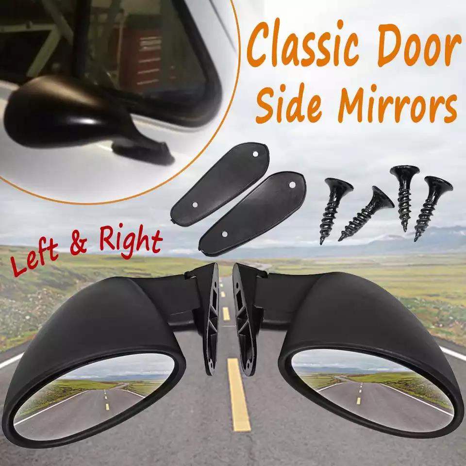 California Style Universal Car Classic Retro Door Wing Side Mirror ...
