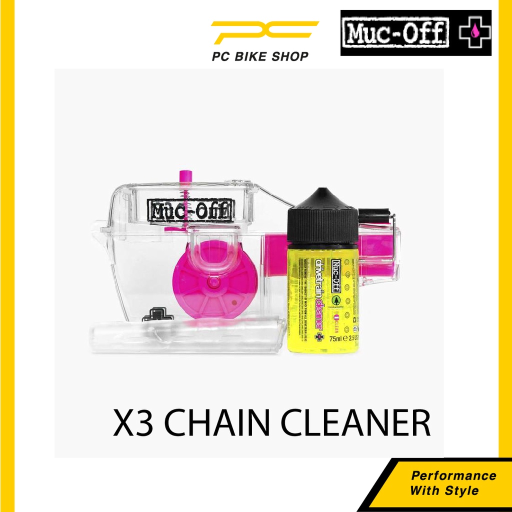 Muc Off X3 Dirty Chain Machine( + 75ml drivetrainer cleaner) 单车链油清洁杀车 ...