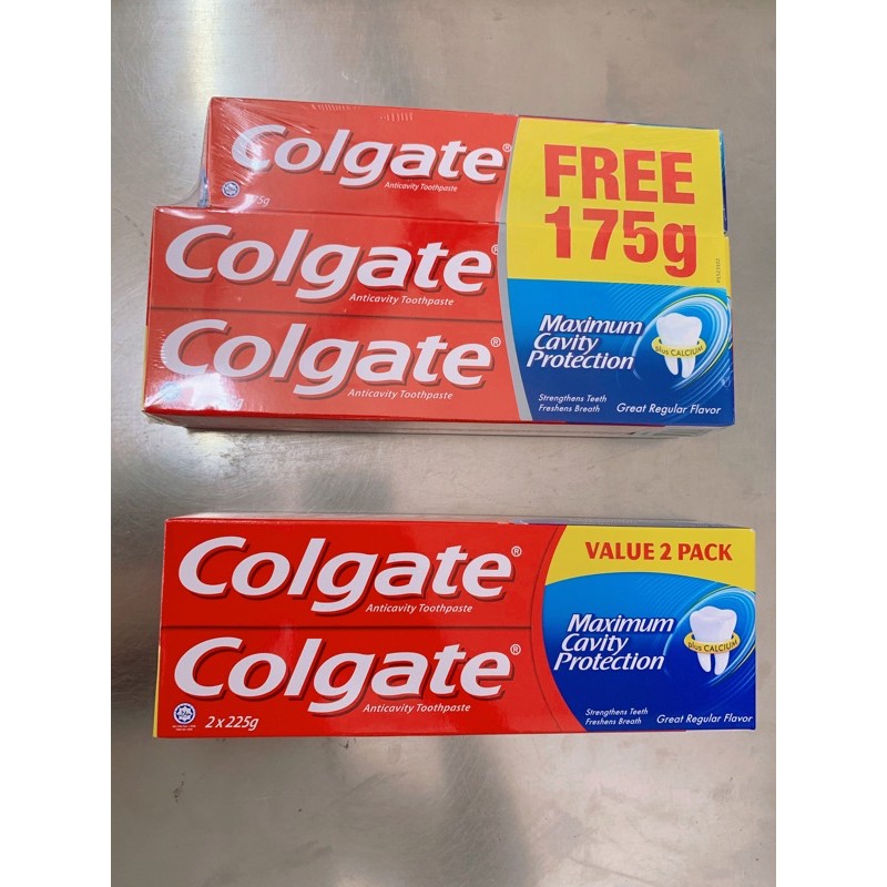 Colgate 225gx2 and 225X2 FREE 175G | Shopee Malaysia