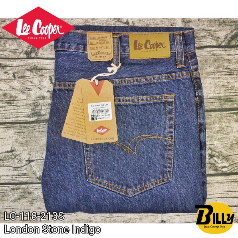 LEE COOPER Brand Men LC118 Regular Fit Jeans (LC-118-213-S) | Shopee ...
