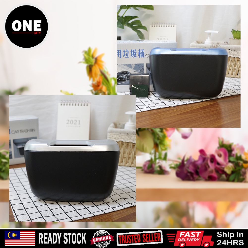 Car Portable Dustbin Drive Bin Hanging Wastebasket Back Seat Waterproof ...
