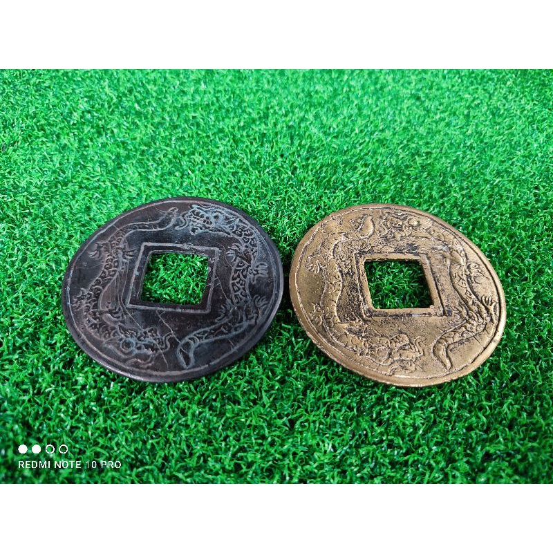 Original Brass SEMAR Dragon Ancient Coins | Shopee Malaysia