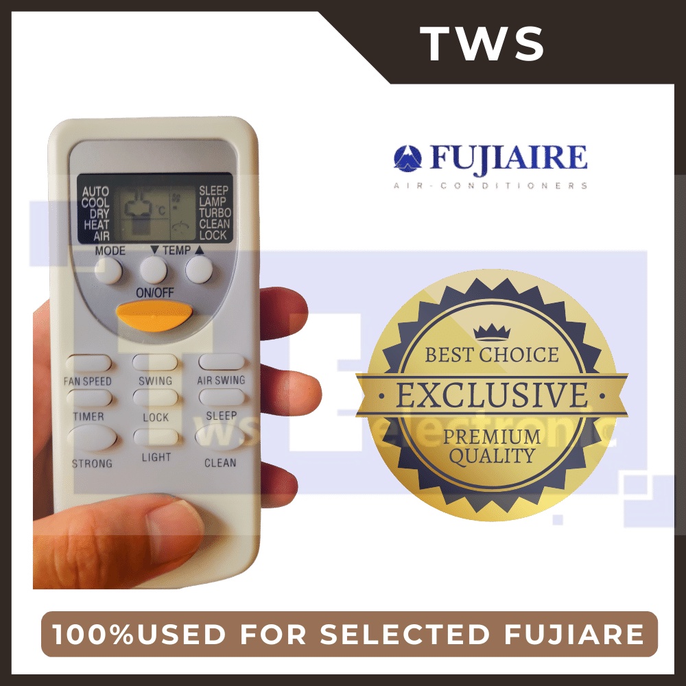 fujiare remote|Air Conditioner Remote Control for FUJIAIRE ZH/JG-01 DH ...