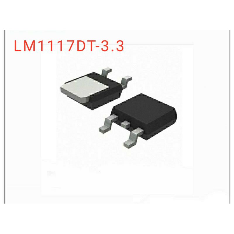 SMD LM1117DT - 3.3 (Low Dropout Voltage Regulators) | Shopee Malaysia