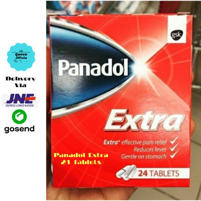 Extra Panadol / Panadol Import / Red Panadol / Extra 24 Tablet Panadol ...