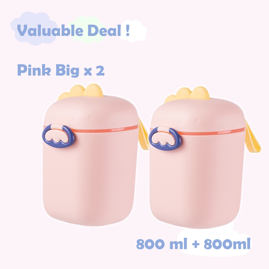 Meme Baby Milk Powder Container Bekas Susu Baby Kedap Udara 1kg Botol ...