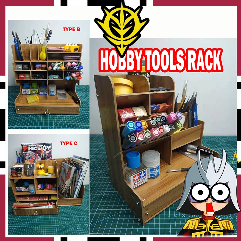 HOBBY TOOLS RACK HOBBY RACK | Shopee Malaysia