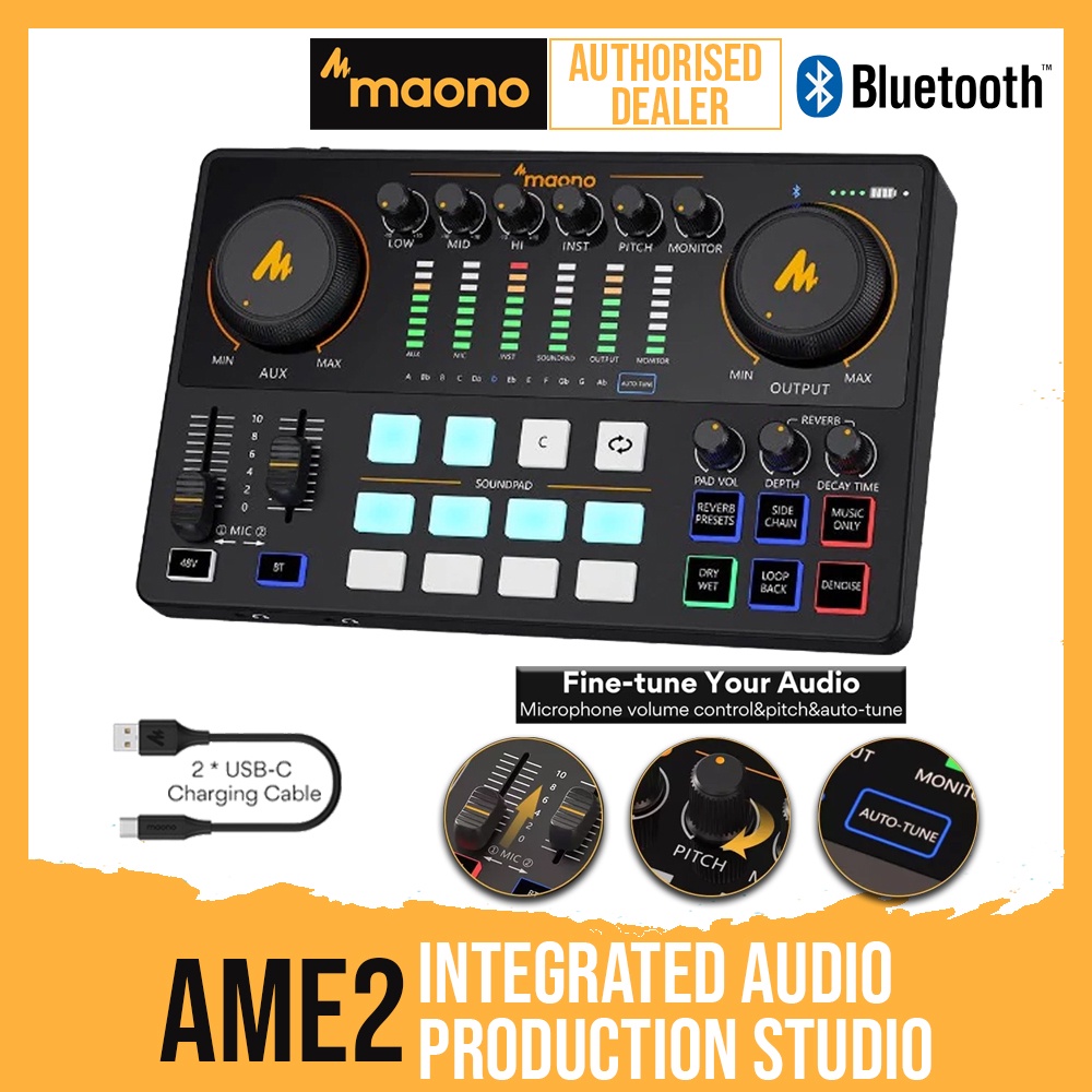 MAONO AME2 Maonocaster Integrated Audio Production Studio | Shopee Malaysia