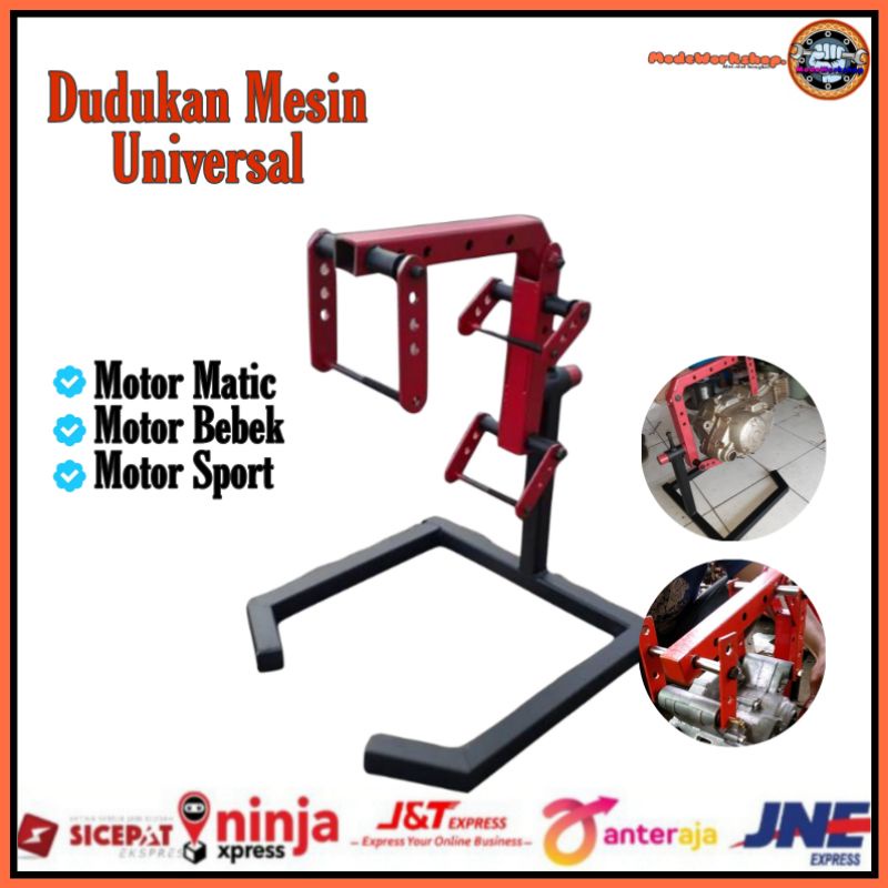 MESIN Engine block mount engine stand. motorbike engine mount | Shopee Malaysia