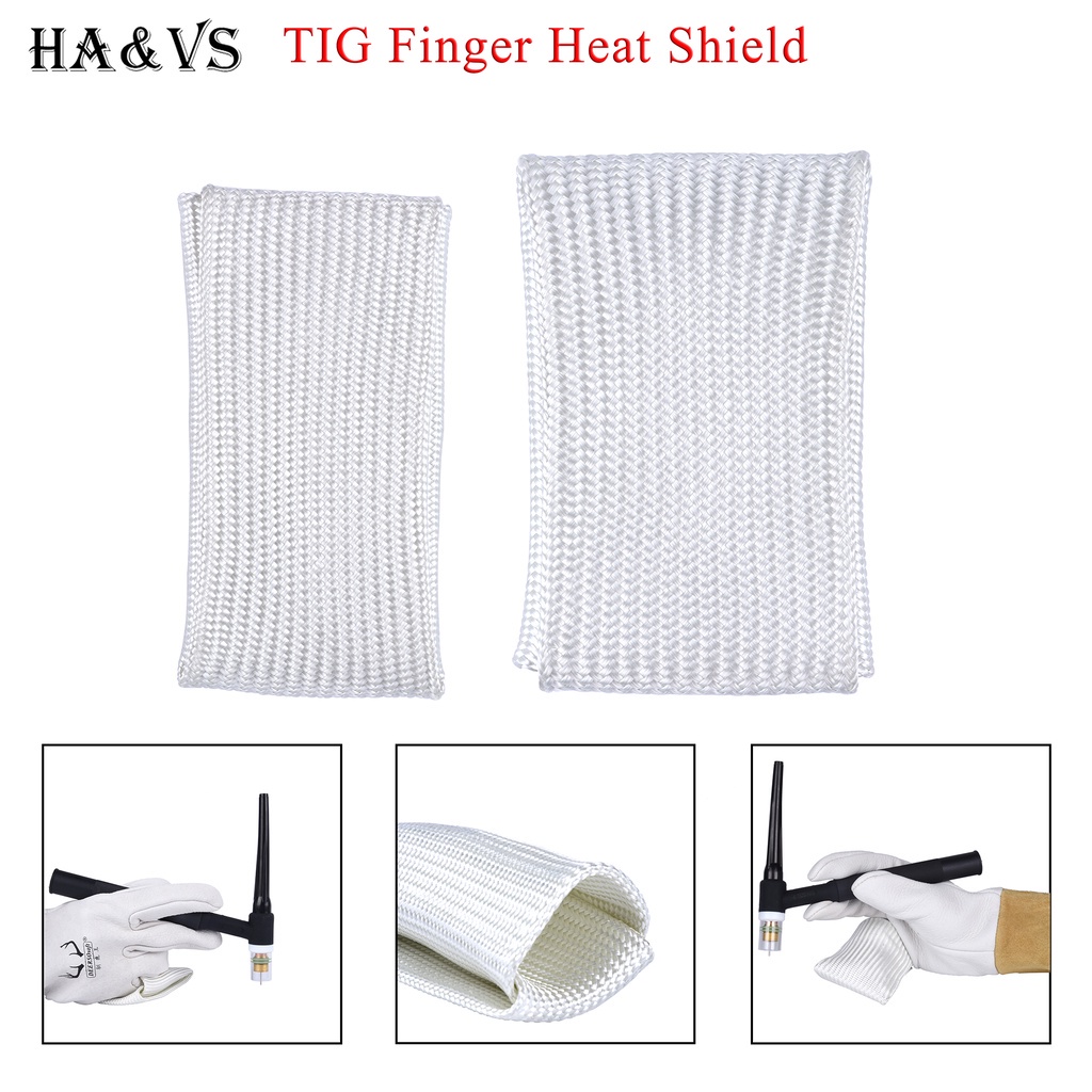 TIG Fingertips Heat Shield Guard Welding Gloves Finger Cover For ...
