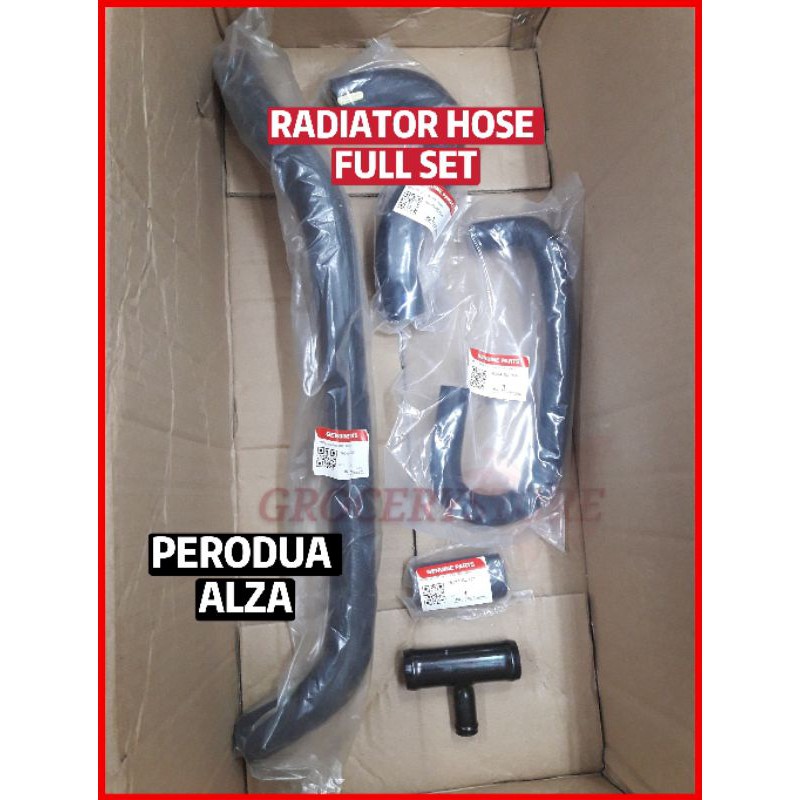 Radiator Hose Set Original Perodua Alza 1.5 (Full Set) Complete Set ...