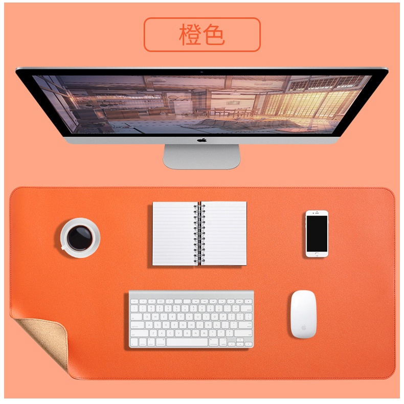 ShopWithJoy Stitched Big Size Mouse Pad Desk Pad Gaming Mousepad PU ...