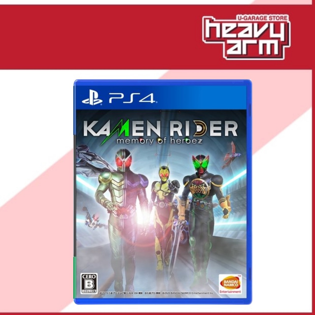 PS4 Kamen Rider Memory of Heroez | Kamen Rider Video Game (English ...