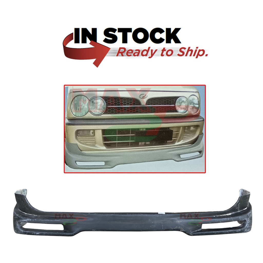 Perodua Kenari Front Skirt Bumper Sporty Style Lower Lip Spoiler ...