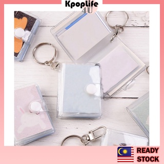 Mini Album Keychain 2 Inch ID Photo Album Keychain Kpop Bag Deco ...