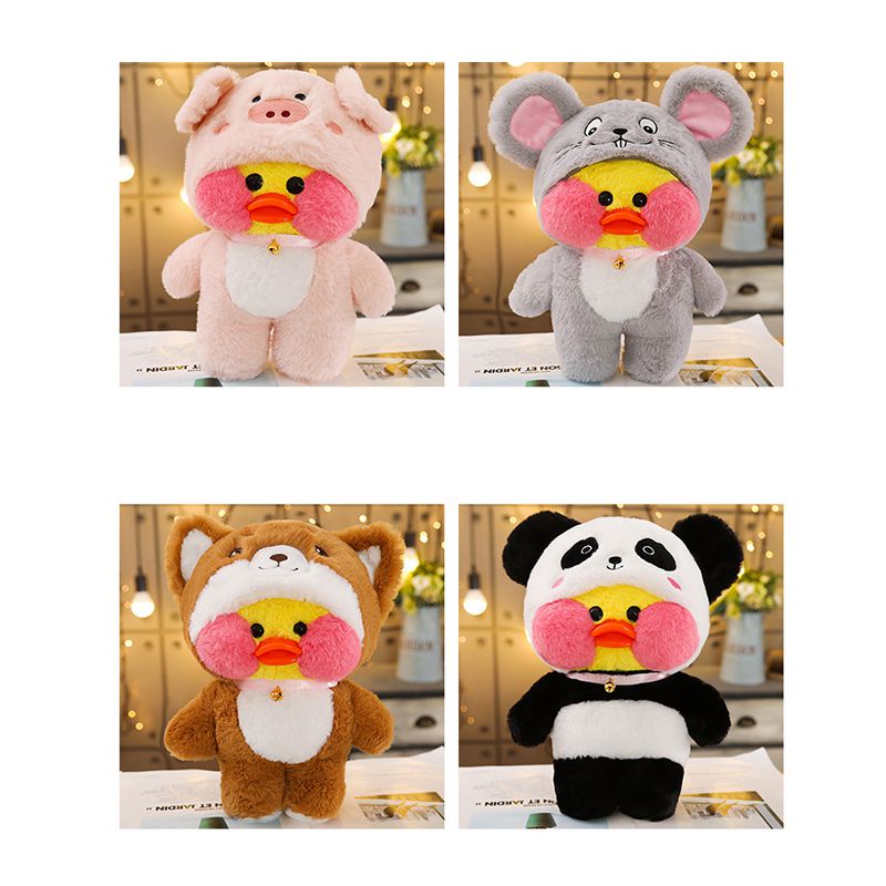 Cafe Adorable Lalafanfan Duck Unicorn Totoro Panda Soft Toy Kids ...