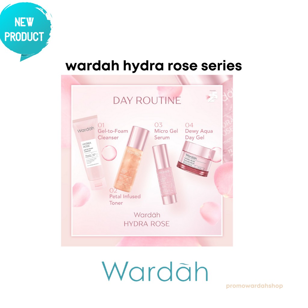 Wardah Hydra Rose Series All (Unit) | Shopee Malaysia