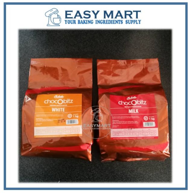 Colatta Button Chocolate Coin Chocobitz White / Milk 1kg Chocolate ...