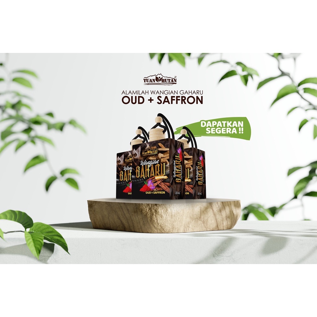 Wangian Gaharu Istimewa Tuan Hutan (KELUARAN KHAS GAHARU + SAFFRON) | Shopee Malaysia