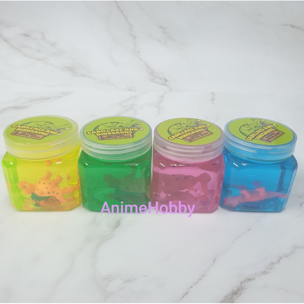 CRYSTAL ANIMALS SLIME-DINOSAURS/COLOUR SLIME KIDS PLAYSET | Shopee Malaysia