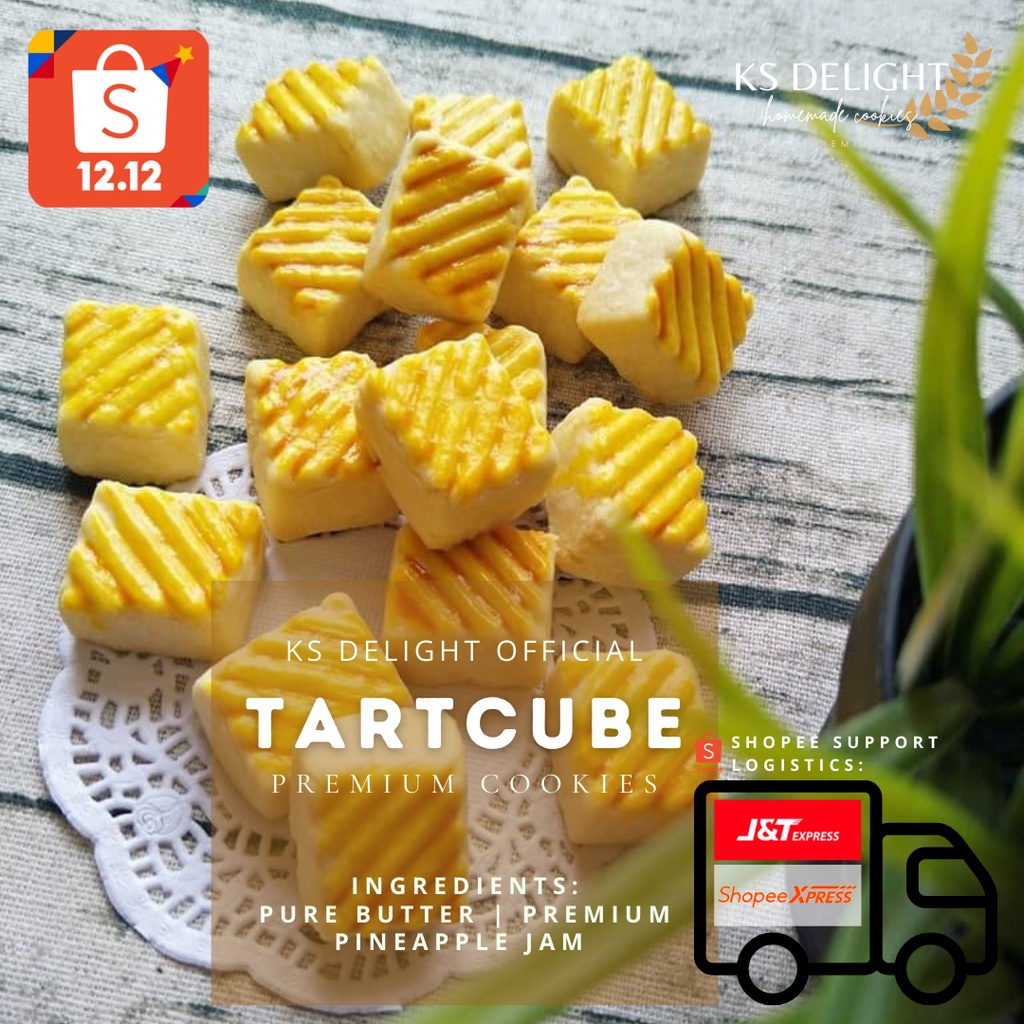 PREMIUM TART CUBE HOMEMADE | VIRAL (40 Cube/1Box) 🔥🔥 [Hot Sales] 🔥🔥 ...