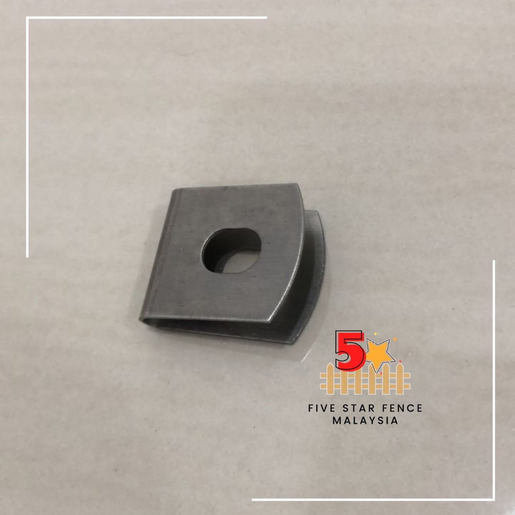 Stainless Steel Bolt and Nut with U-clip Pagar BRC Security Fencing ...