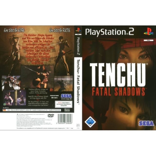 PS2 GAMES COLLECTION (Tenchu: Fatal Shadows) | Shopee Malaysia