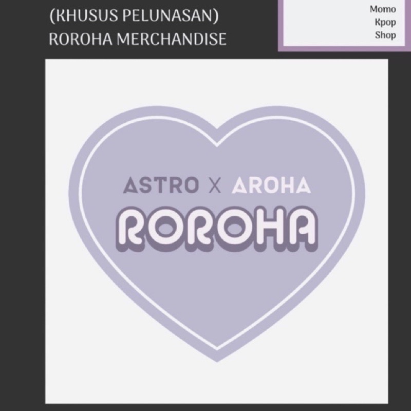 Po ASTRO ROROHA Japan Merchandise | Shopee Malaysia