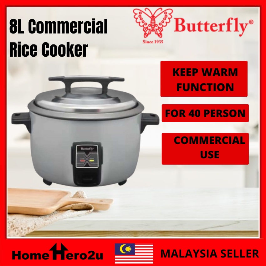 Butterfly BRC-6040 8L Commercial Electric Rice Cooker / Electric Rice ...