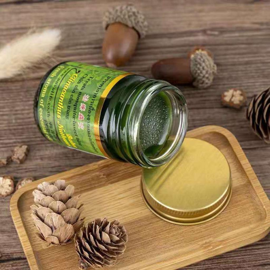 GREEN HERB CITRONELLA BALM GREEN HERB from THAILAND 泰国青草药膏 50g | Shopee ...