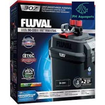 Fluval 307 Performance Canister Filter Up To 330L (70 US Gal) | Shopee ...