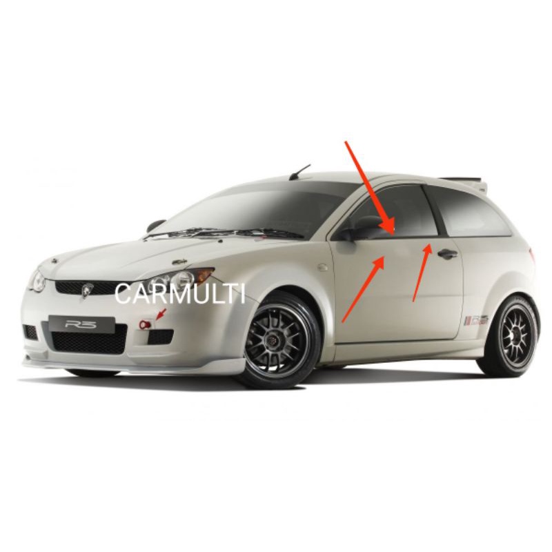 ORIGINAL PARTS SATRIA NEO DOOR GLASS OUTER MOULDING LUAR CERMIN GETAH ...