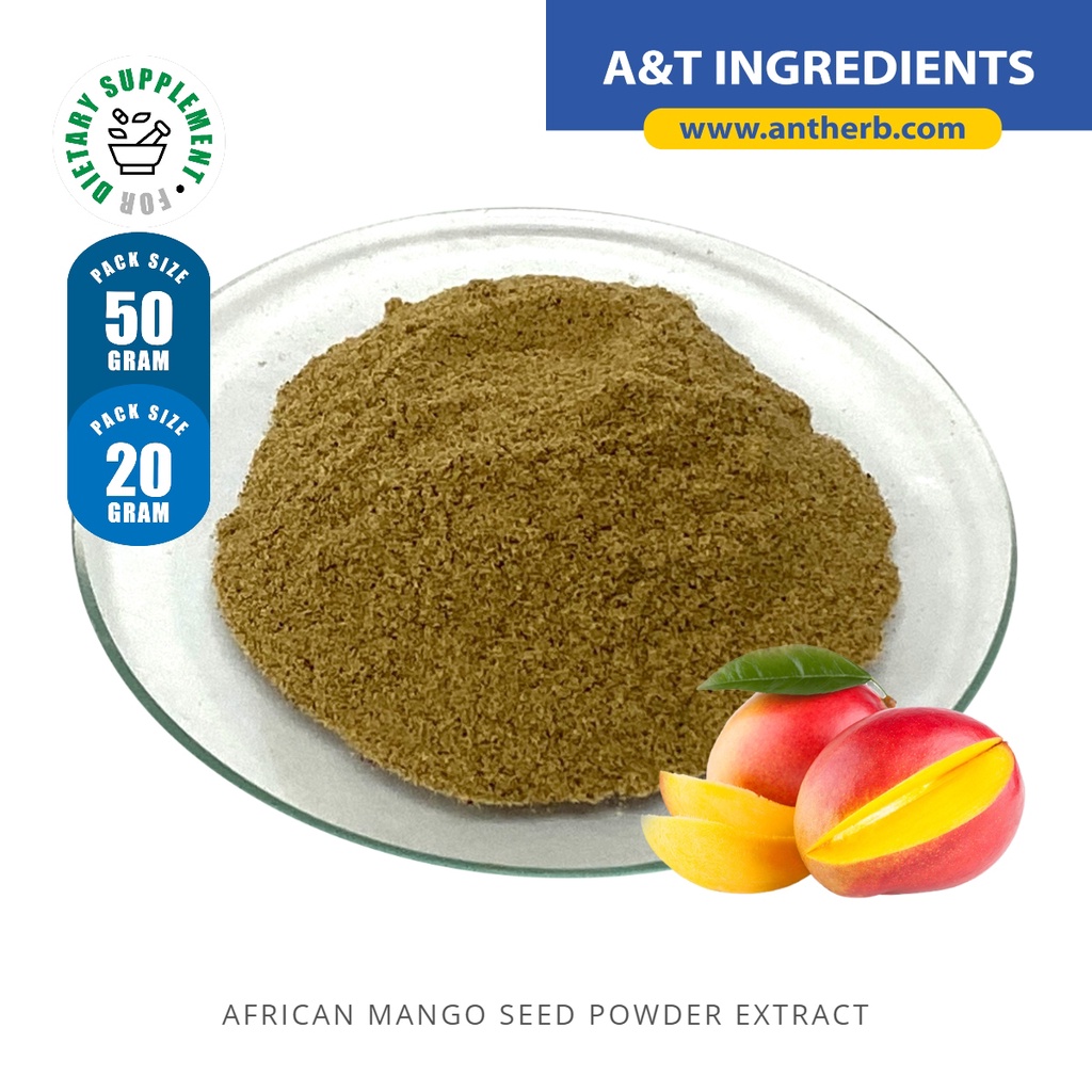 [20g/50g] African Mango Seed Powder Extract / Serbuk Ekstrak Biji ...