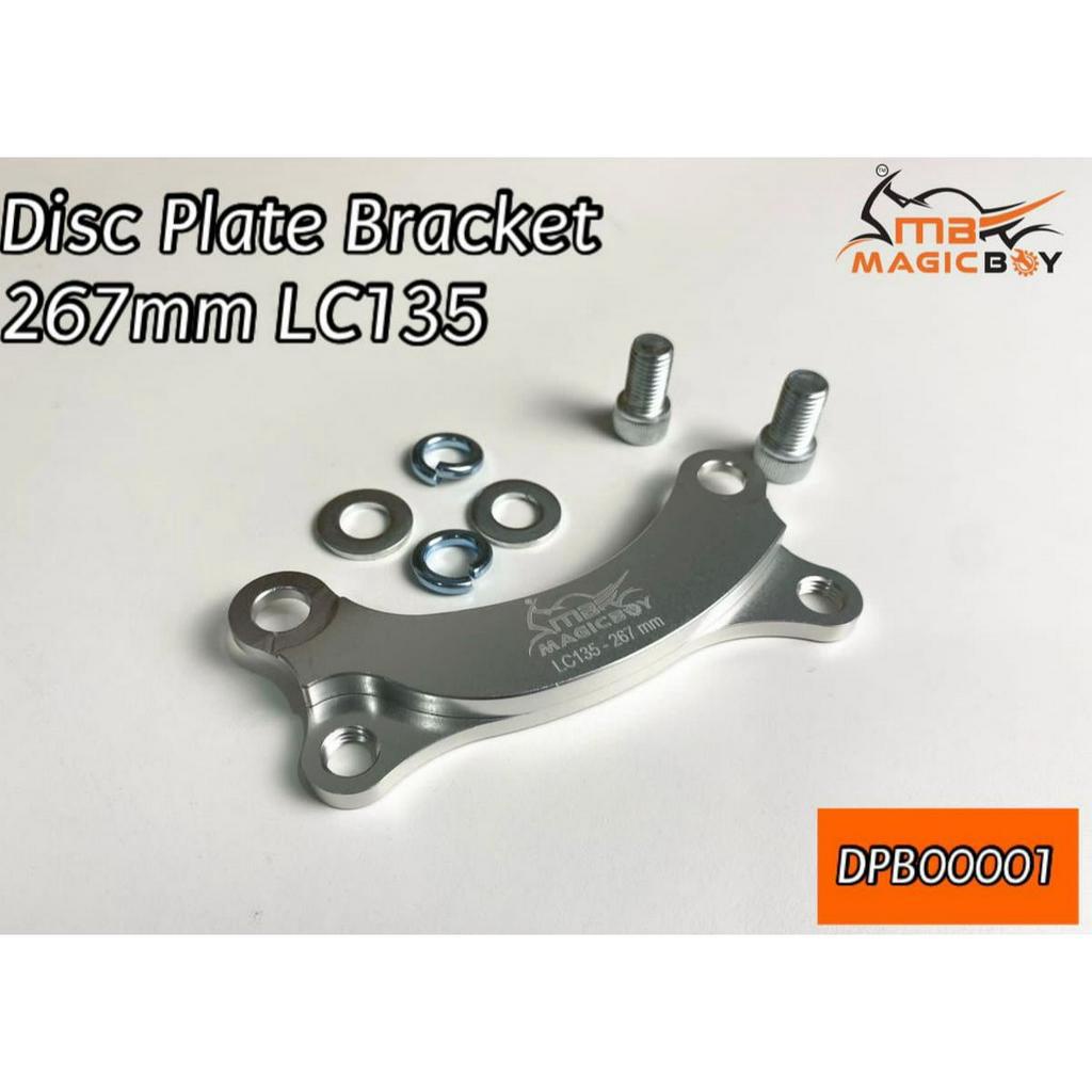 MAGIC BOY CALIPER BRACKET FOR DISC 267MM LC135 4S / LC 135 4S | Shopee ...