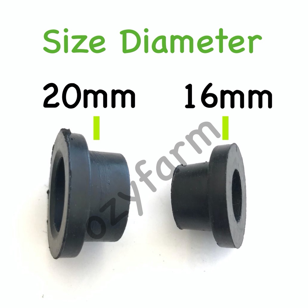 HIGH QUALITY rubber grommet 16mm-20mm fertigasi irrigation piping ...