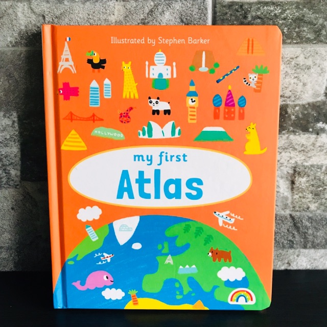 My First Atlas (illustrated by Stephen Barker) | Shopee Malaysia