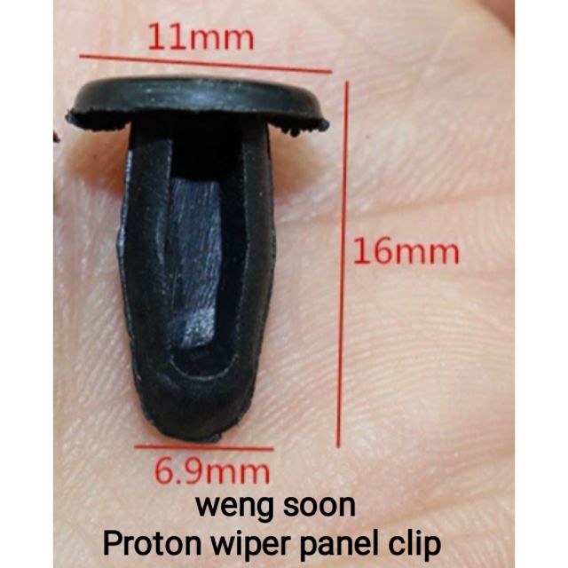 Proton wiper panel clip (Big) | Shopee Malaysia