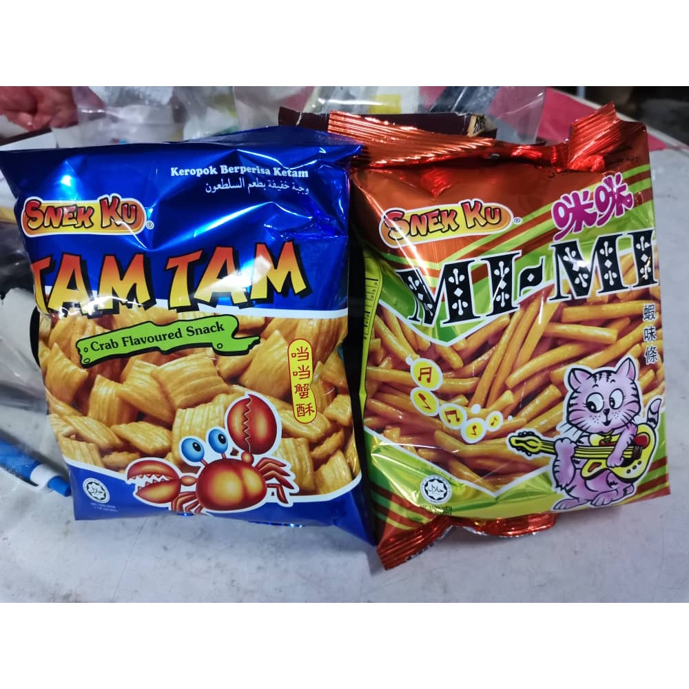 Snek Ku Mimi & Tam Tam 30g (Selling Per pcs) | Shopee Malaysia
