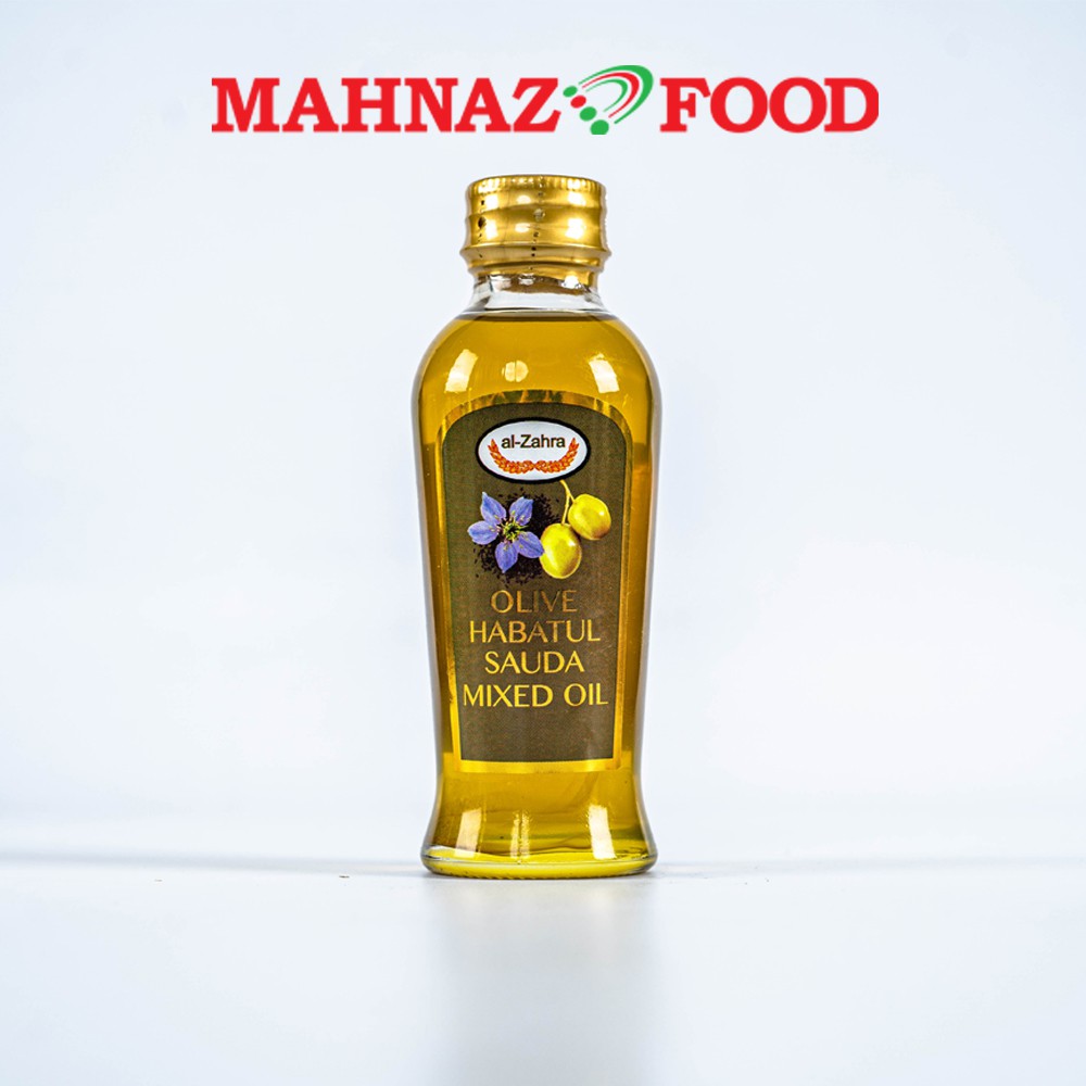 Mahnaz Food Al Zahra Olive and Habatul Sauda Mixed Oil (120ml) | Shopee ...