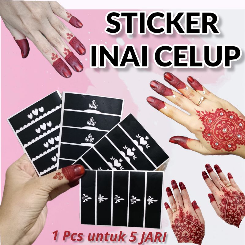 DIY STICKER INAI JARI MURAH | Shopee Malaysia