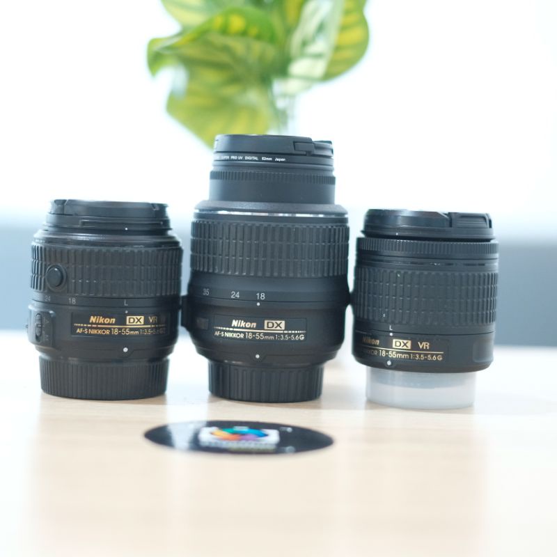 Nikon Kit Lens ORI Nikon Lens 18-55mmVR 18-55mm VR II 18-55 AFP Mullus ...