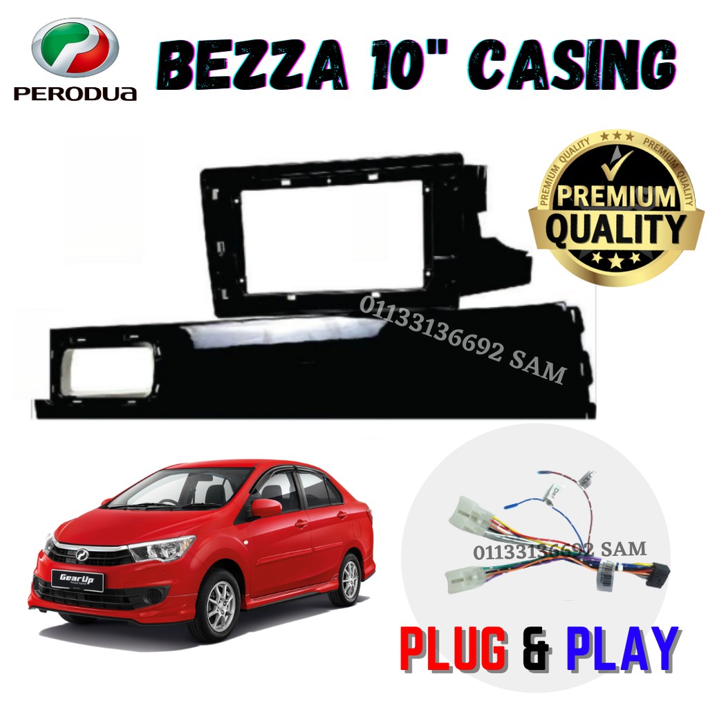 Perodua Bezza 10 inch Android Car Player Casing | Shopee Malaysia