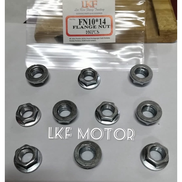 1 set FLANGE NUT FN10*14 5FOC1 10FOC3 | Shopee Malaysia