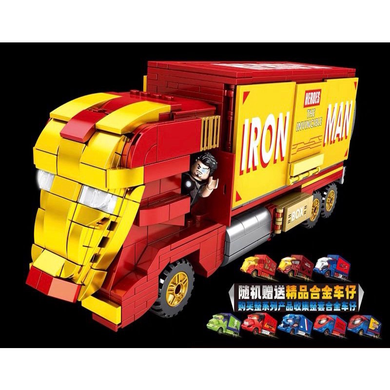 MG 330 MK SERIES : IRONMAN TRUCK BUILDING BLOCKS | Shopee Malaysia