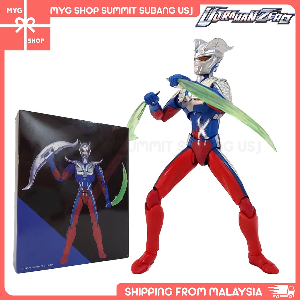 [OEM] SHF Ultra Act Action Figure Ultraman Zero Multitype 17 Moveable ...